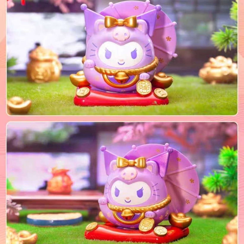 Sanrio Characters Good Luck & Blessing Roly Poly Toy Figure Blind Box ...